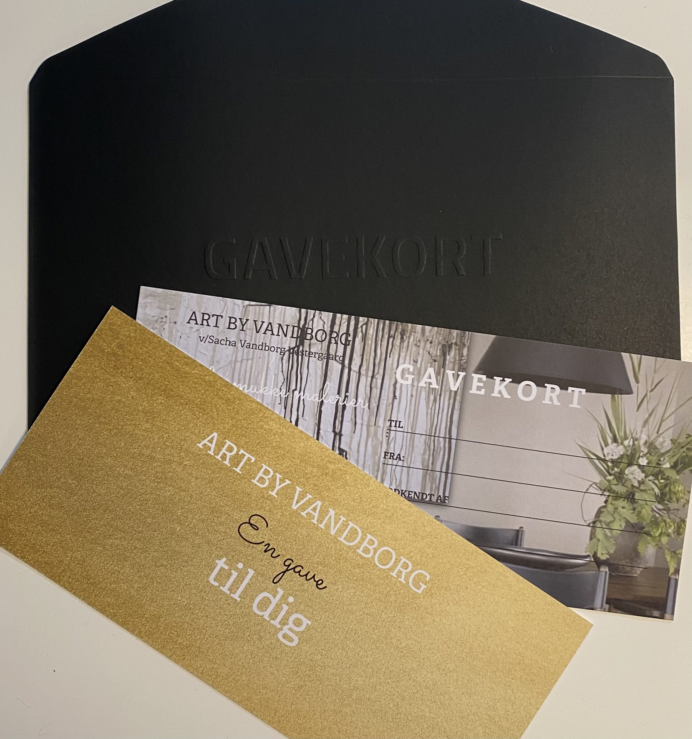 Gavekort - GALLERI ART BY VANDBORG